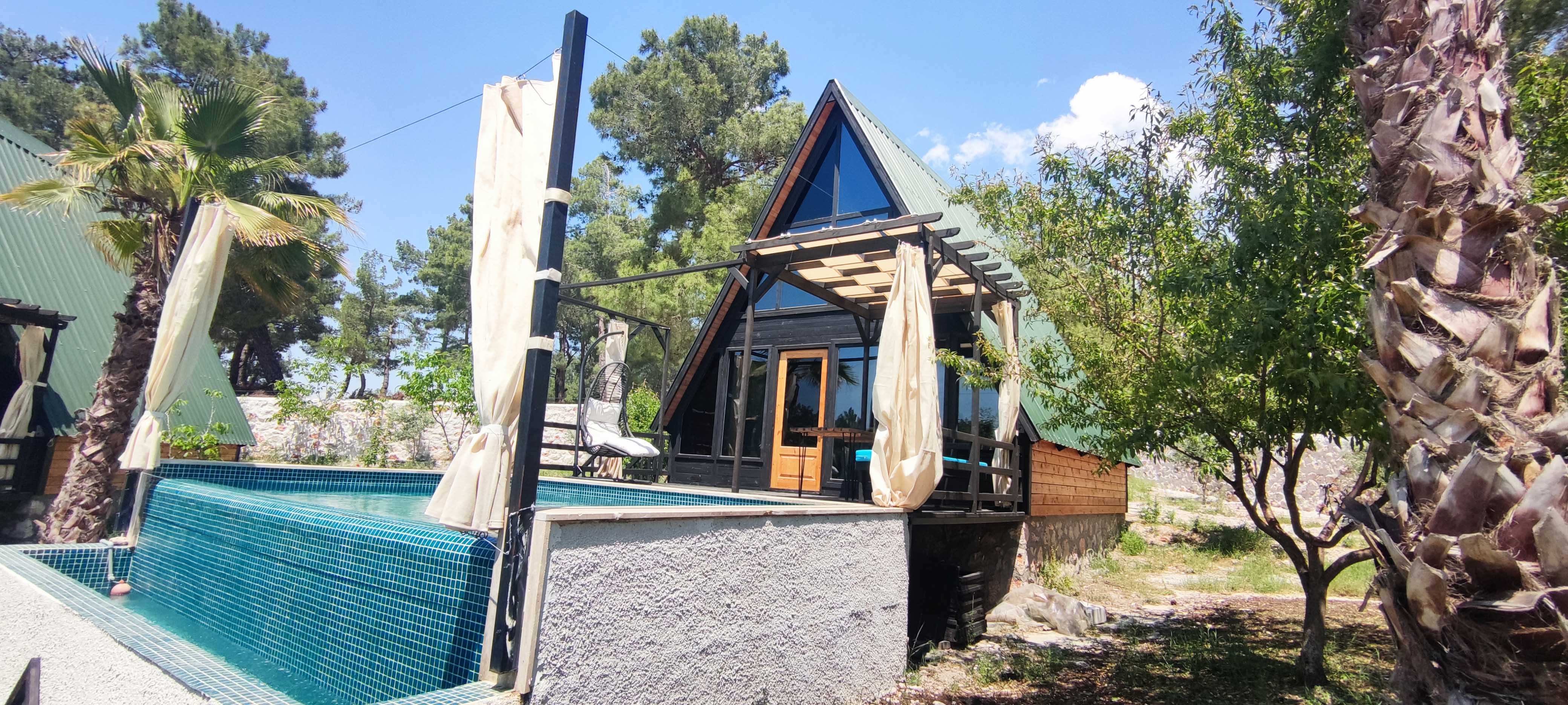 Stella 70 - SolidCabin | Prefab Cabin Kits & A-Frame Cabins